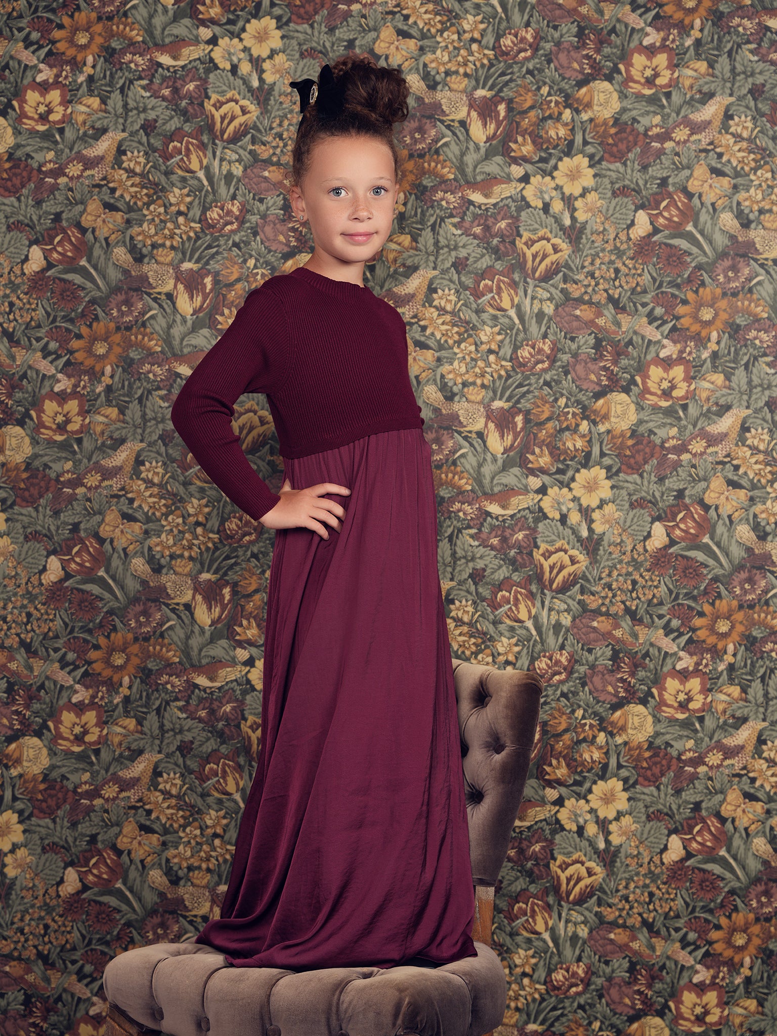 Burgundy Shabbos Robe – Jubilee